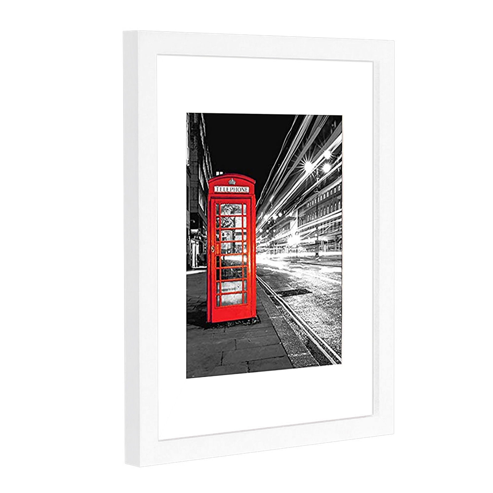 Farfi Wooden Picture Frames, 8x10 Pictures Frame Rectangle Photo Frame ...