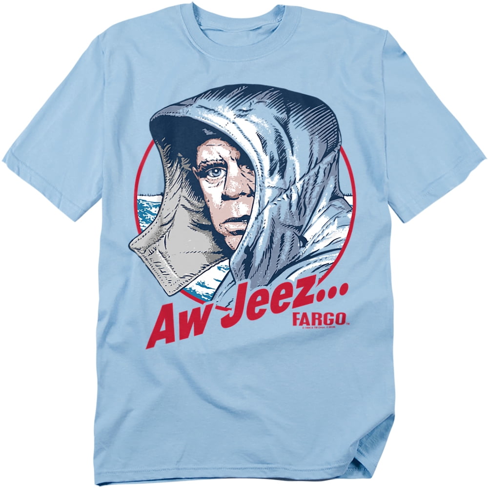 Fargo T-Shirt Aw Jeez Unisex Graphic Tee For Men & Women - Walmart.com