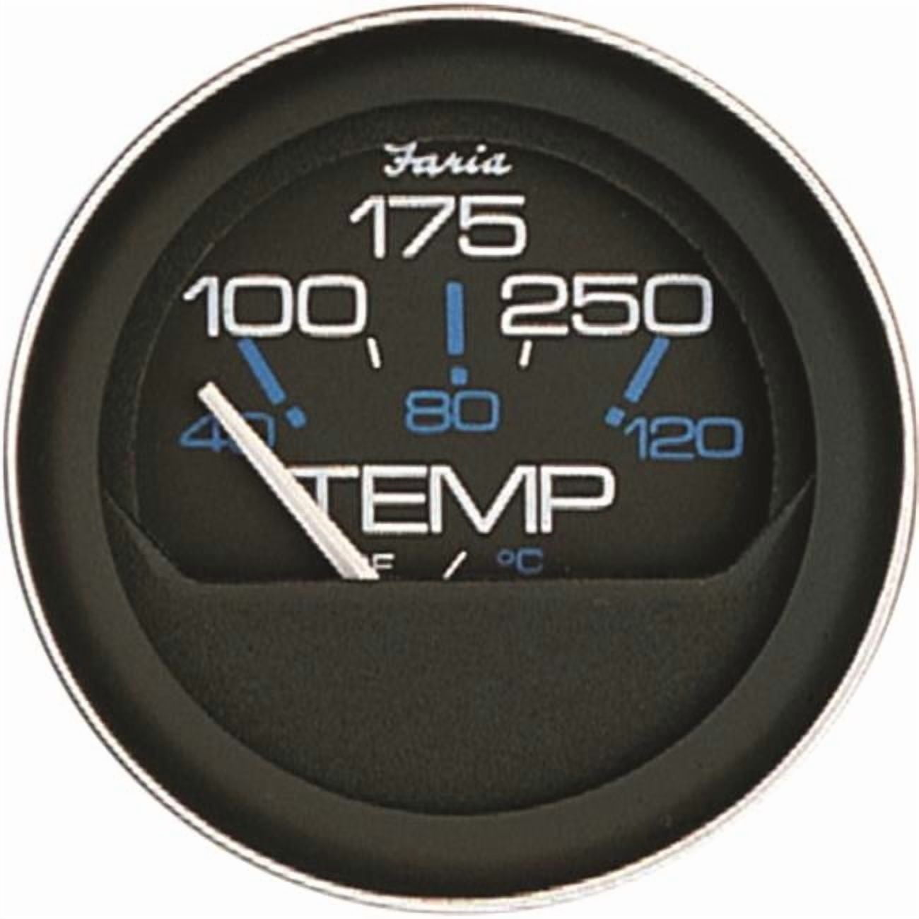 Faria 13009 Temperature Gauge Kit - Coral - Walmart.com