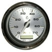Faria 33132 Dress Tachometer Gauge with Hourmeter 6000 RPM - White, 4 ...