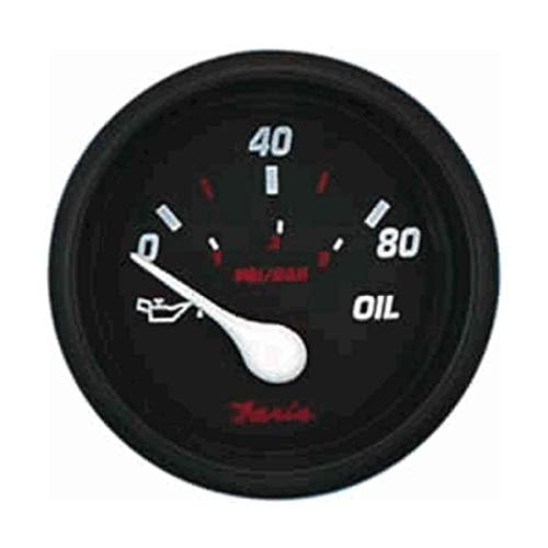 Faria 2" Oil Pressure Gauge - 80 PSI - Walmart.com