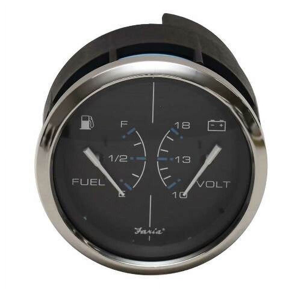 Faria Beede Boat Multifunction Gauge GF0157A | Chesapeake Black SS ...