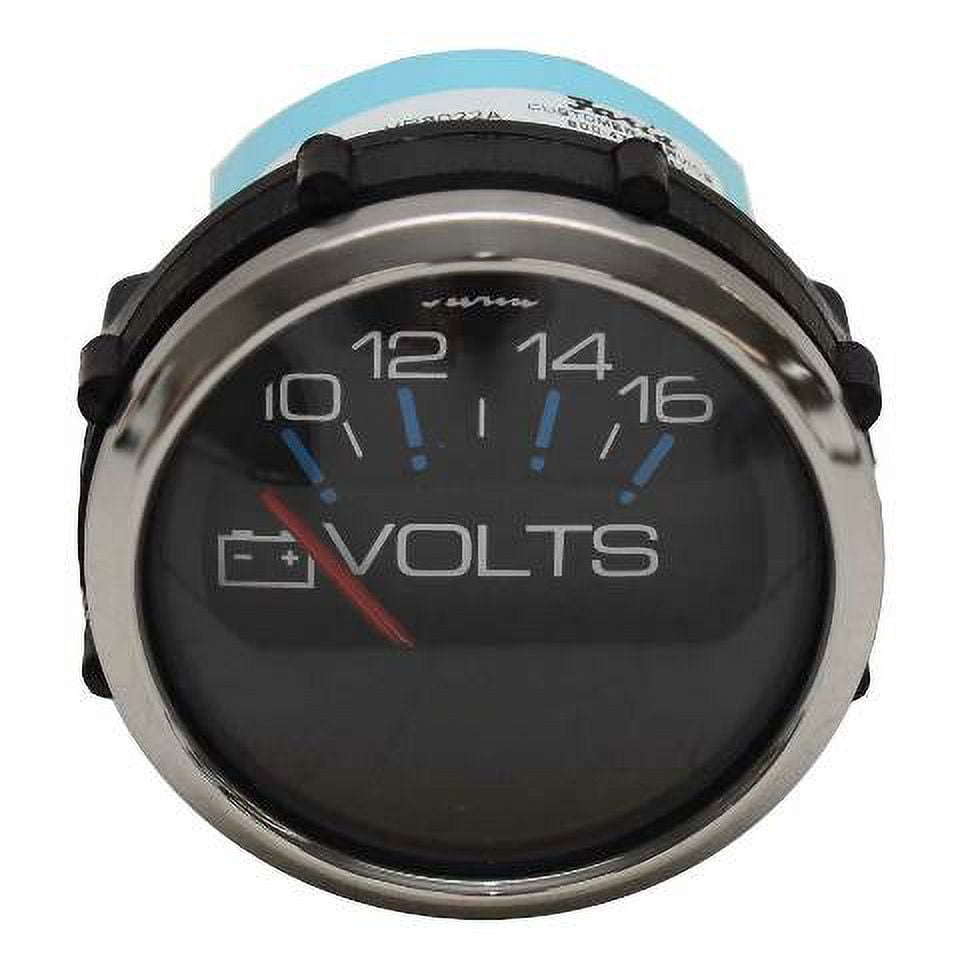 Faria Beede Boat Voltmeter Gauge VP8022A | 2 Inch Chesapeake Black SS ...