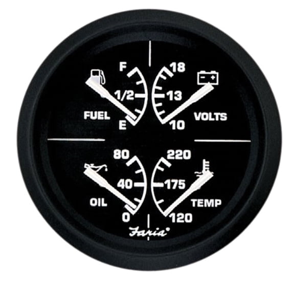 Free Shipping! Faria Beede Instruments 32851 4 in. 80 PSI 4 in 1 ...