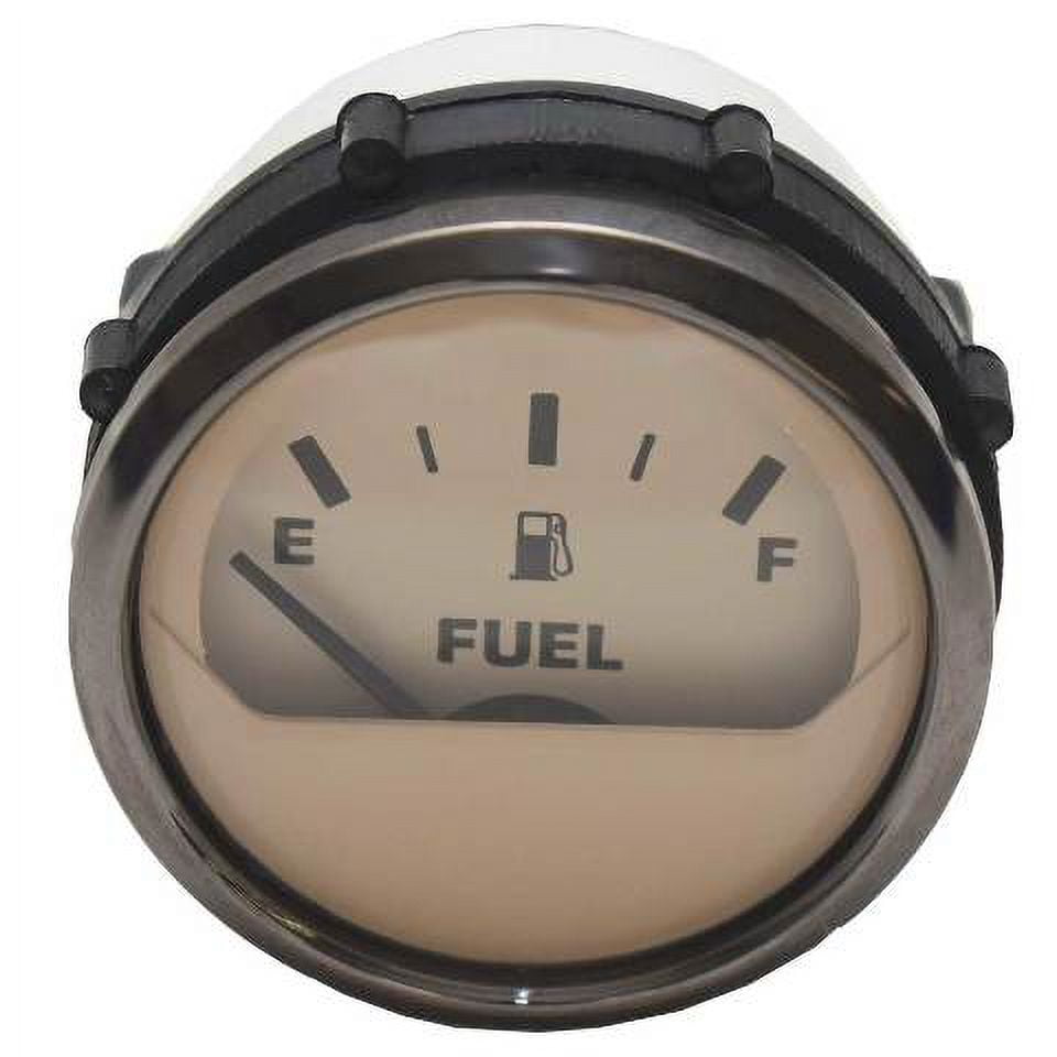 Faria Boat Fuel Gauge GP8154A | Euro Beige 2 Inch - Walmart.com