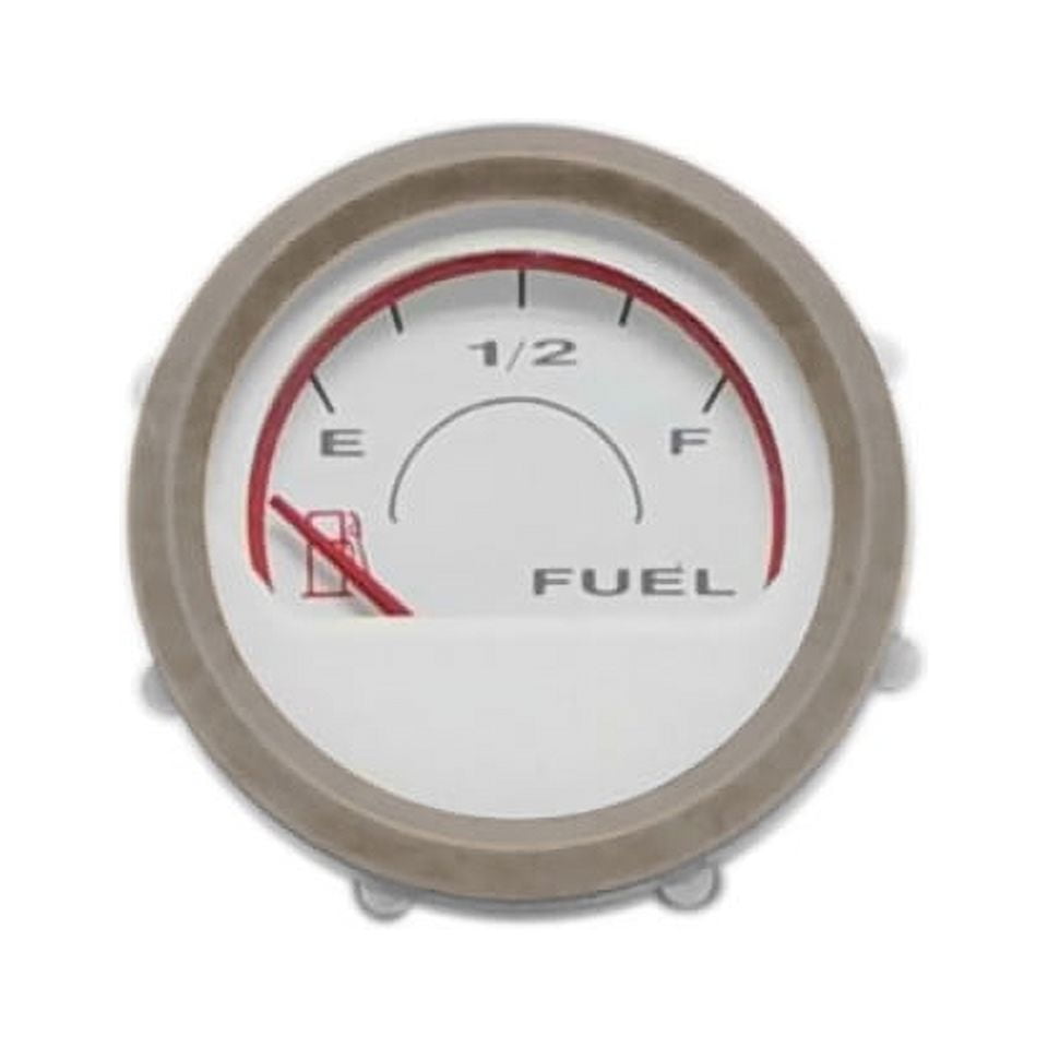 Faria Boat Fuel Gauge GP9684A | 2 Inch White Bayliner Maxum - Walmart.com