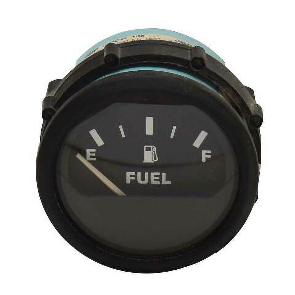 Faria Boat Fuel Level Gauge GP8067A | Black 2 Inch - Walmart.com