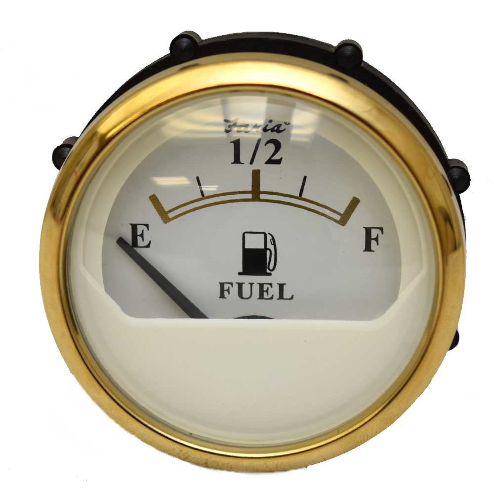 Faria Boat Gas Fuel Gauge GP2011A | Harris Kayot Heritage 2 Inch ...