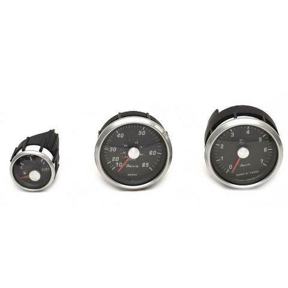 Faria Boat Gauge Set | Tachometer / Speedometer / Fuel Black (3PC ...