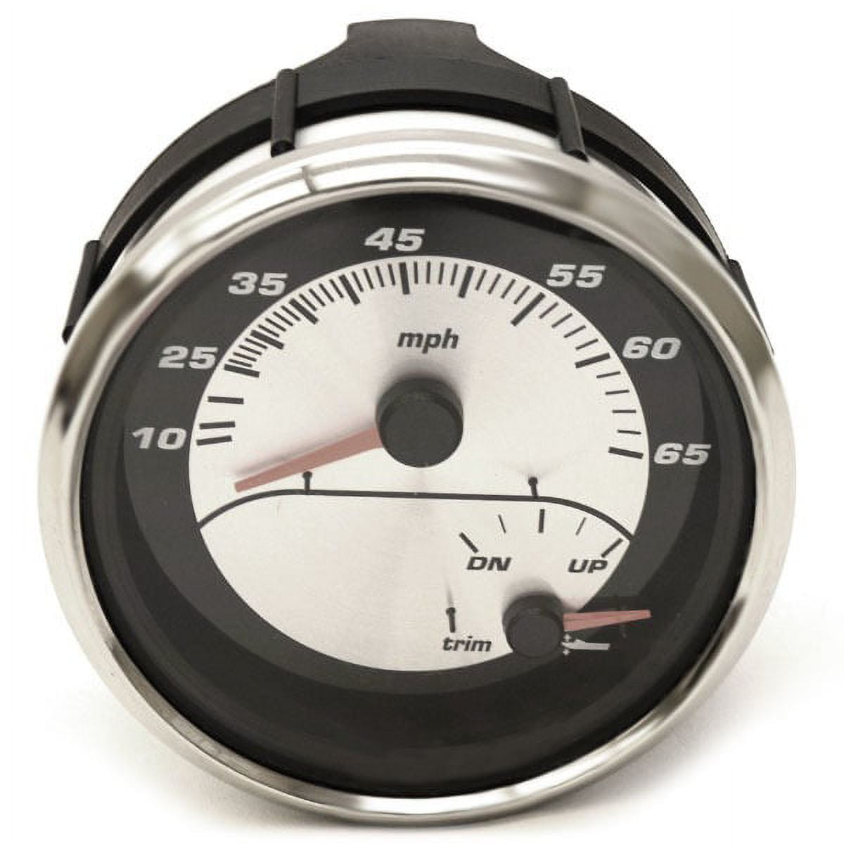 Faria Boat Multi-Function Gauge GSC058B | Mercury Trim Speedometer ...