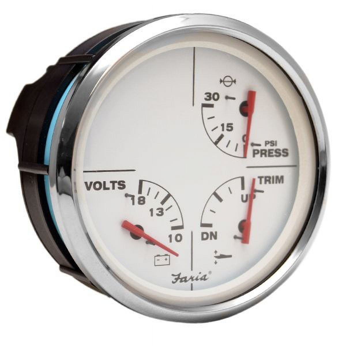 Faria Boat Multifunction Gauge GF6019A | 4 1/4 Inch Mercury Volvo ...