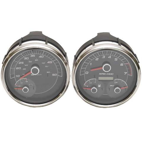Faria Boat Multifunction Gauge Set GTC086C | Godfrey GSC108A (2PC ...