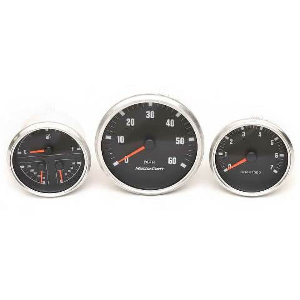 Faria Boat Multifunction Gauge Set | MasterCraft Inboard (Set of 3 ...