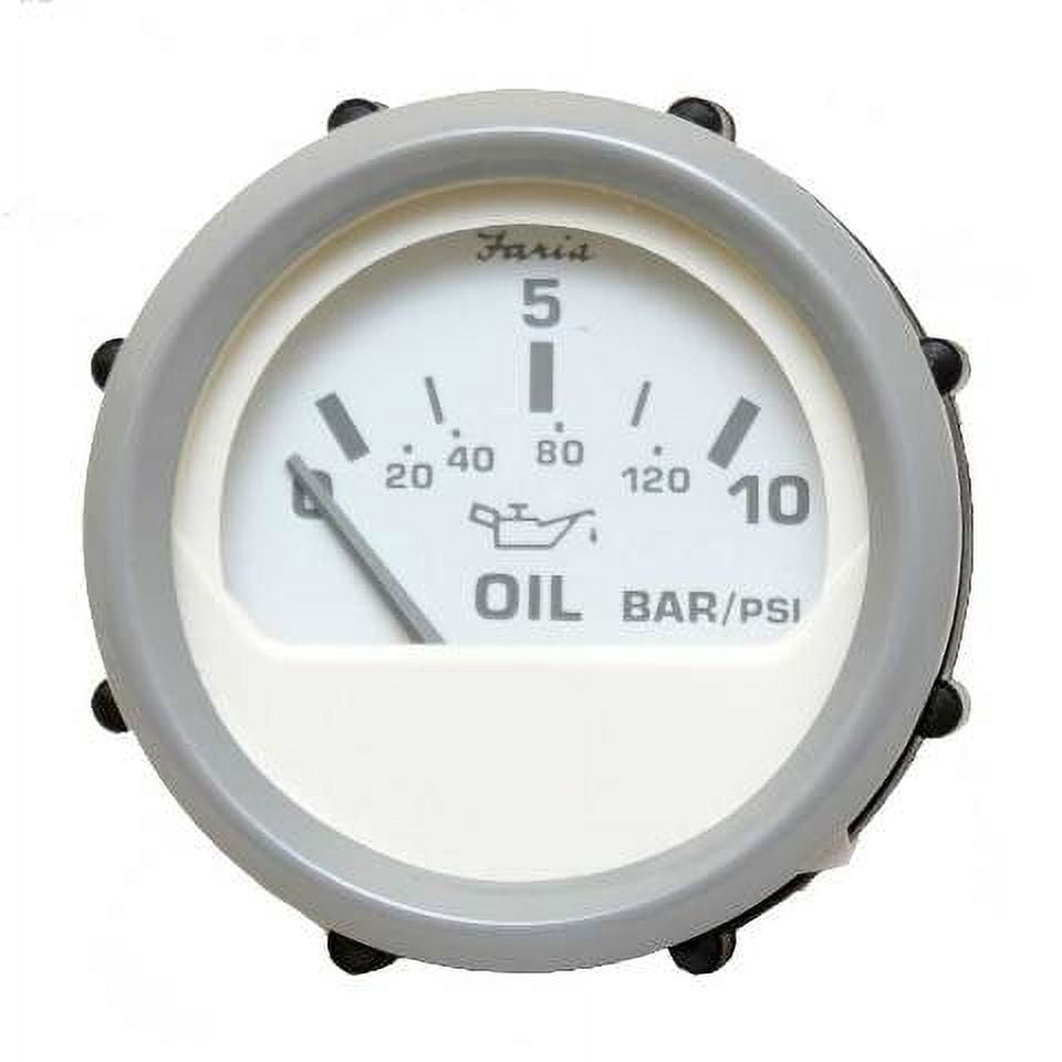 Faria Boat Oil Pressure Gauge GP9814B | Sea Ray Nantucket 2 Inch ...