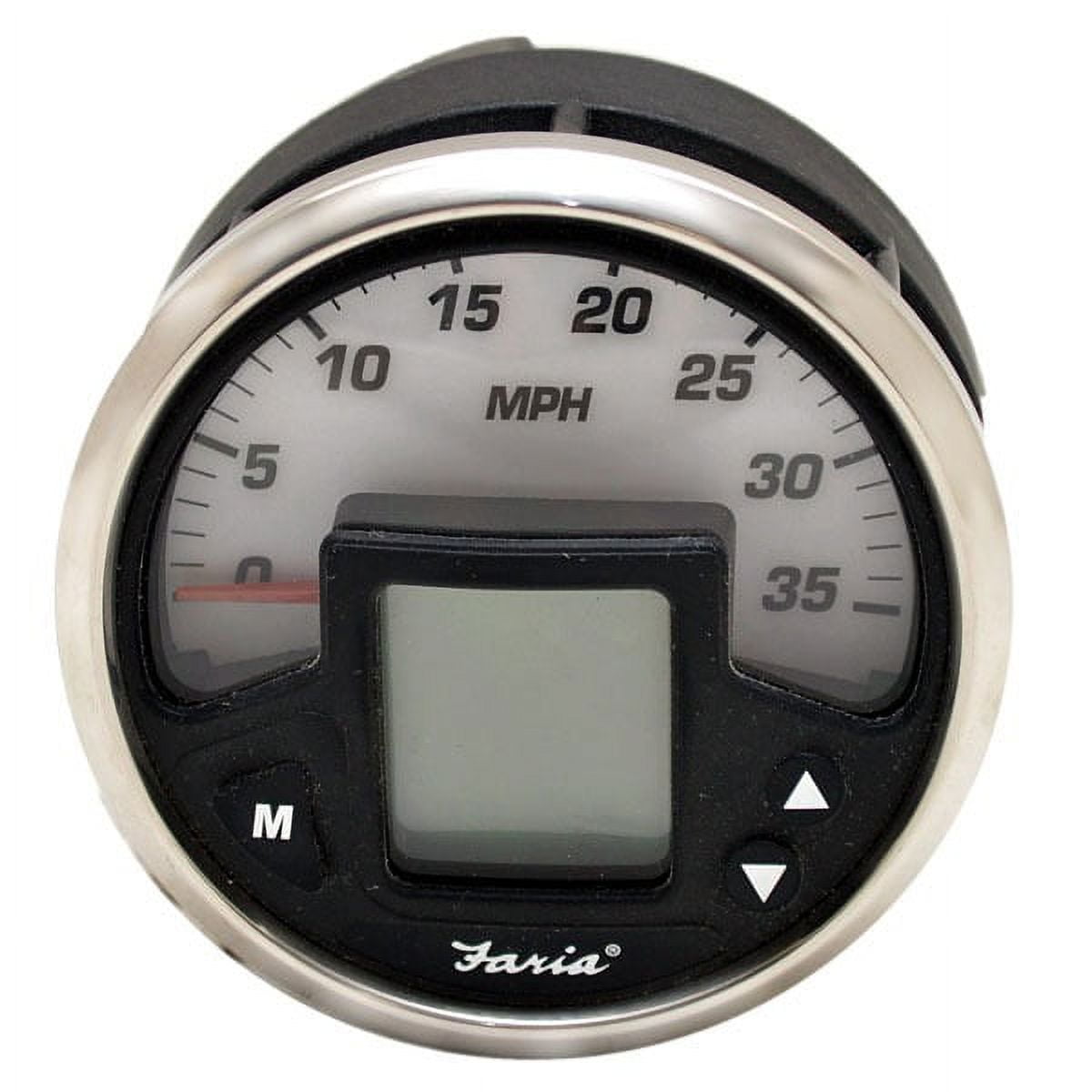 Faria Boat SmartCraft Speedometer Gauge IG1134B | MG2000 3 1/4 Inch ...