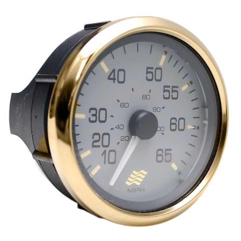 Faria Boat Speedometer Gauge SE9390A | Four Winns 65 MPH 3 1/4 Inch ...