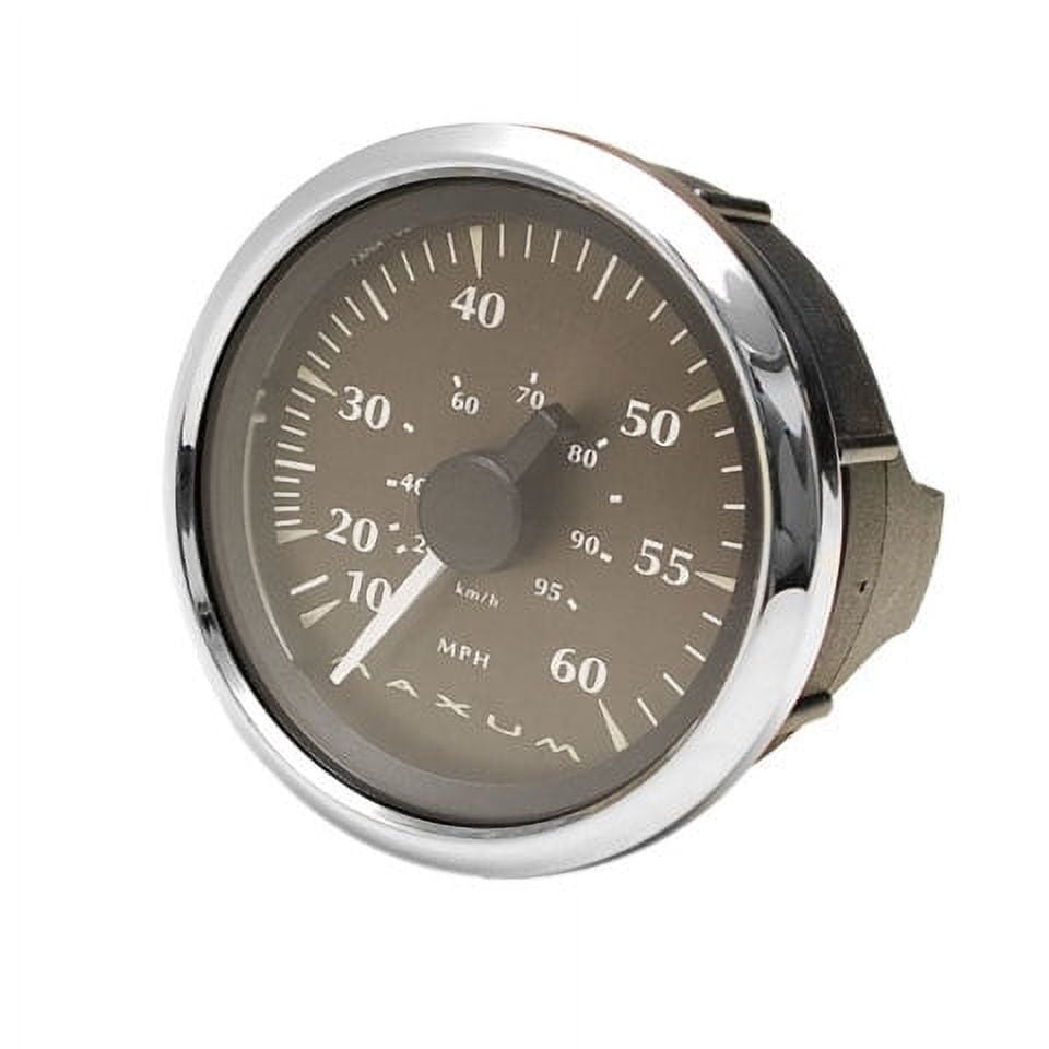 Faria Boat Speedometer Gauge SE9594B | Maxum 3 1/4 Inch Silver Black ...