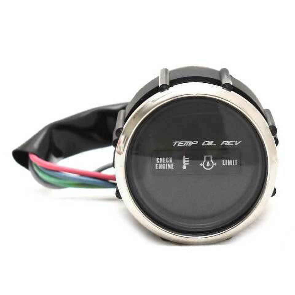 Faria Boat Suzuki Systems Check Gauge GPK109A | 2 Inch Black - Walmart.com