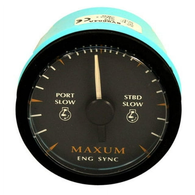 Faria Boat Sync Gauge SY9664A | Maxum Diesel 3 Inch Back Mounting ...