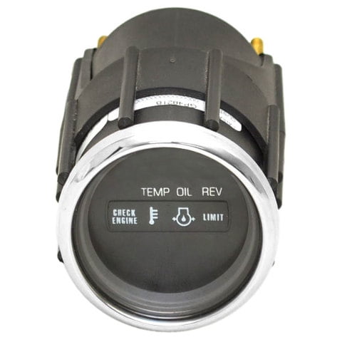 Faria Boat Suzuki System Check Gauge GP4821B | Black Silver 2 Inch ...