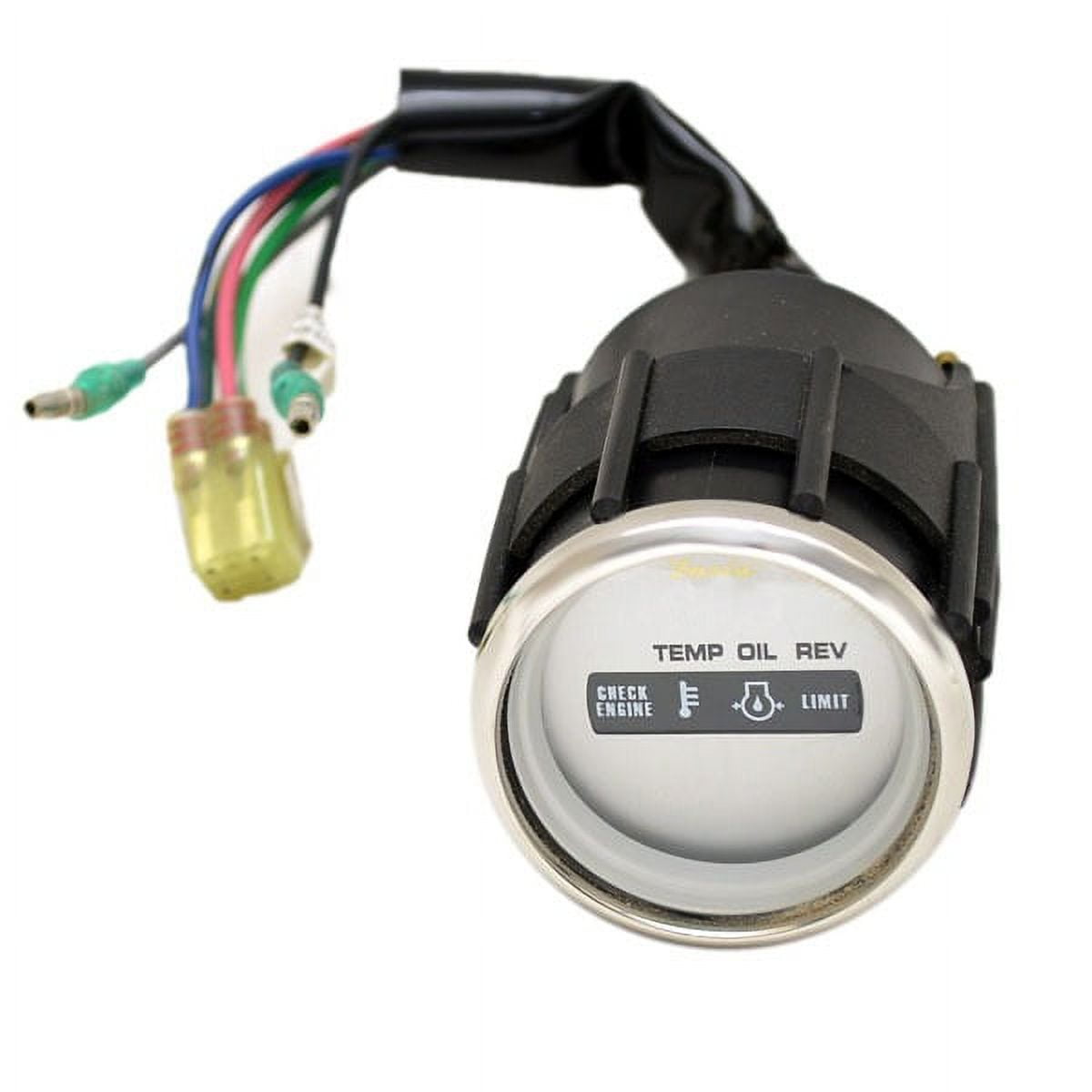 Faria Boat Systems Check Gauge GPK601B | Suzuki Kronos Silver 2 Inch ...