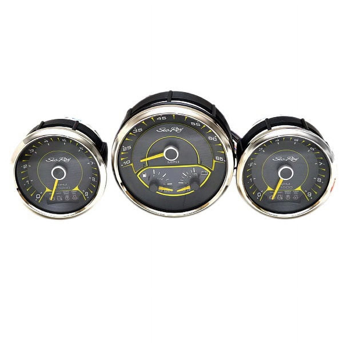 Sea Ray Boat Tachometer / Speedometer Gauges | Faria (Set of 3 ...