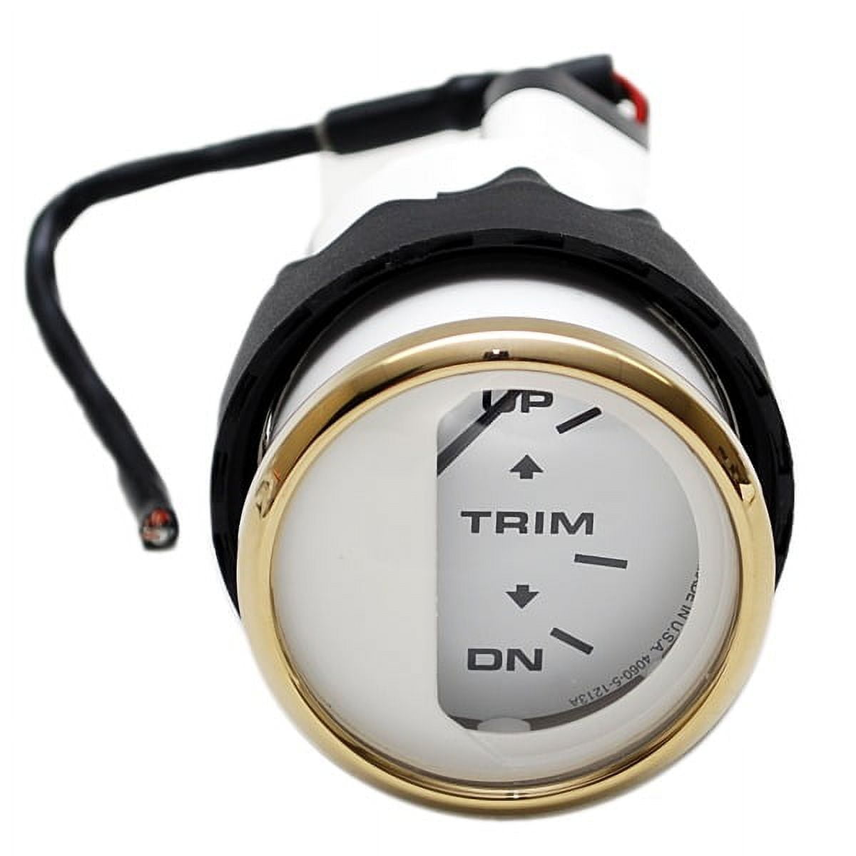Faria Boat Trim Gauge GGPC030A | Mercury Volvo Yamaha Euro Gold 2 Inch ...