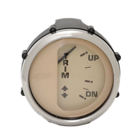 Faria Boat Trim Gauge GP4456A | Rinker Mercury Yamaha Euro Beige 2 Inch ...