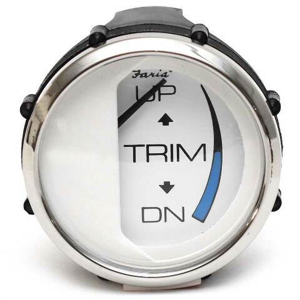 Faria Boat Trim Gauge GP4480A | Evinrude Johnson Chesapeake SS 2 Inch ...