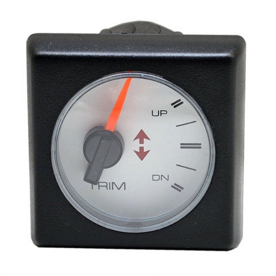 Faria Boat Trim Gauge GP7316D | Mercury Volvo Yamaha 2 Inch Black White ...