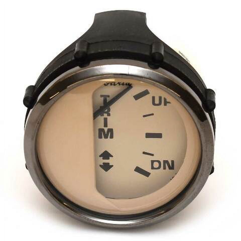 Faria Boat Trim Gauge GP8156A | Mercury Euro Titanium Beige 2 Inch ...