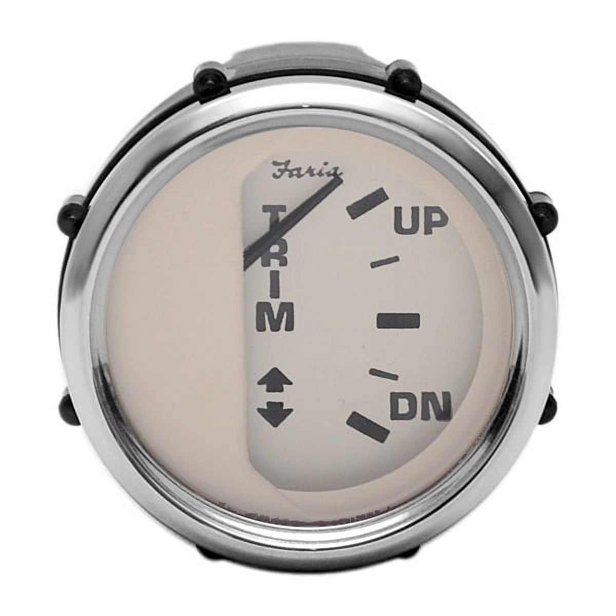 Faria Boat Trim Gauge GP9228B | Lund 2006072 OMC Evinrude Euro Beige ...