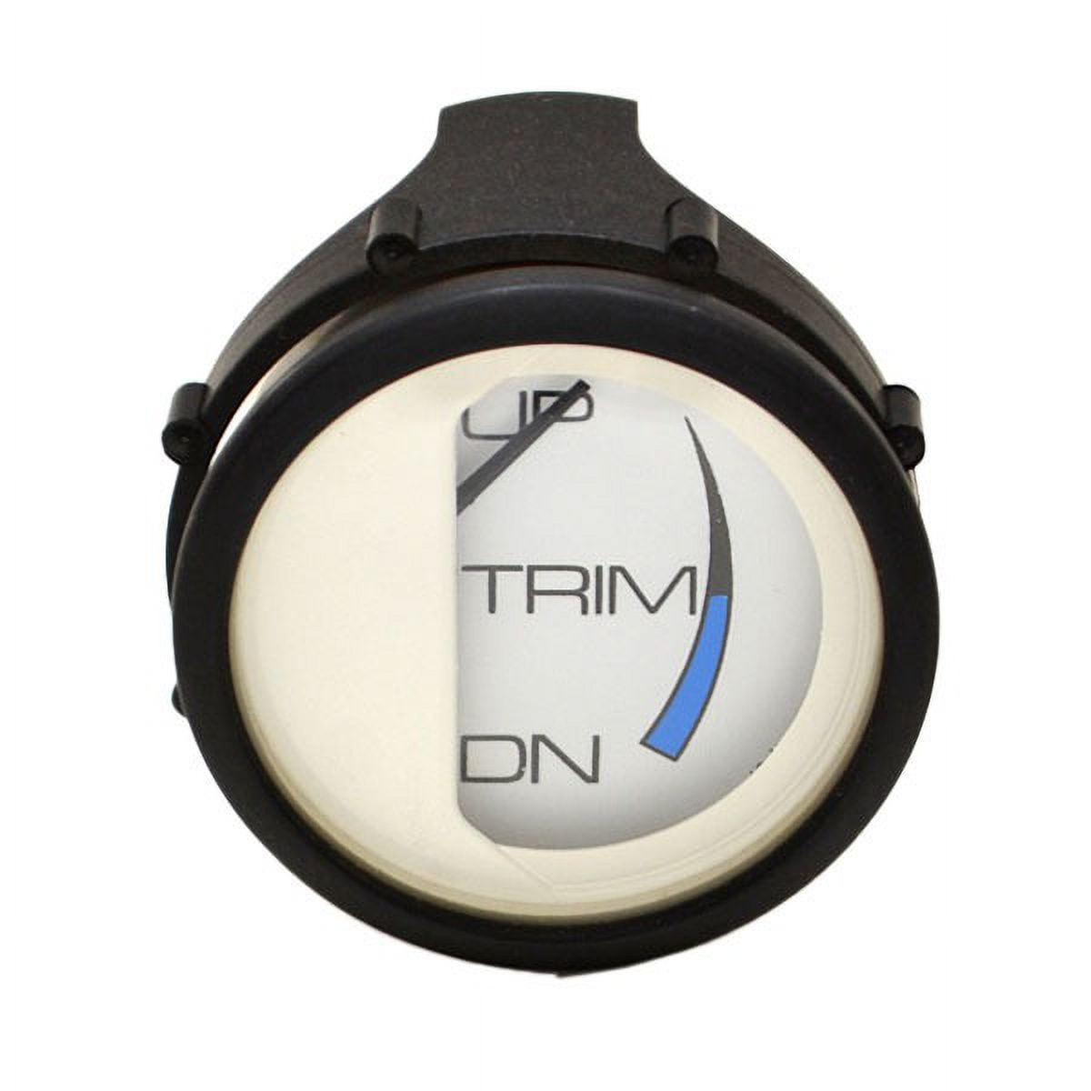 Faria Boat Trim Gauge GP9403A | Misty Harbor OMC BRP 2 Inch Black ...