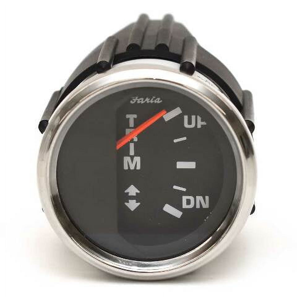 Faria Boat Trim Gauge GPC085A | Evinrude Johnson 2 1/8 Inch Ranger ...