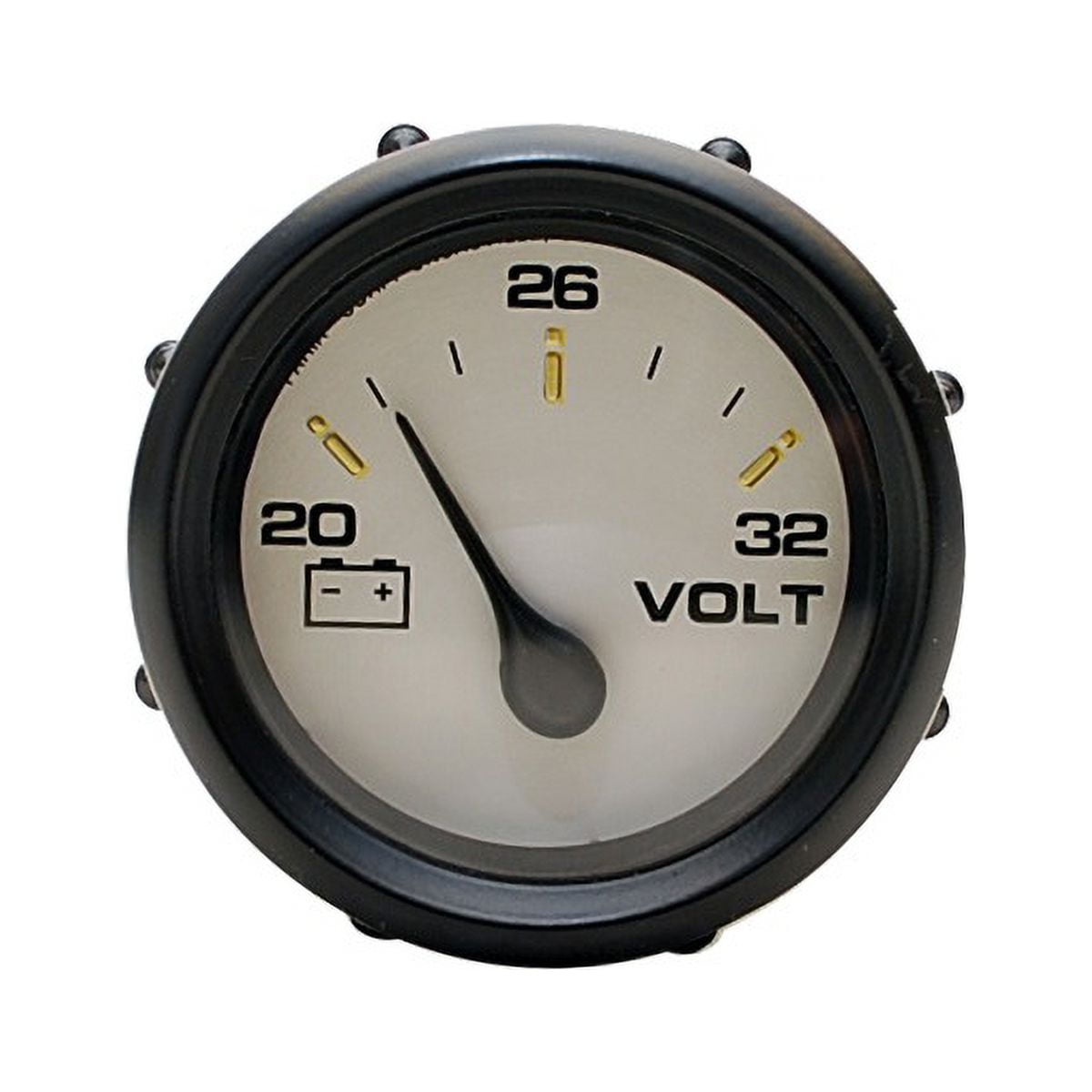 Faria Boat Volt Gauge VP7084A | Sea Ray Bayliner 24 Volt - Walmart.com