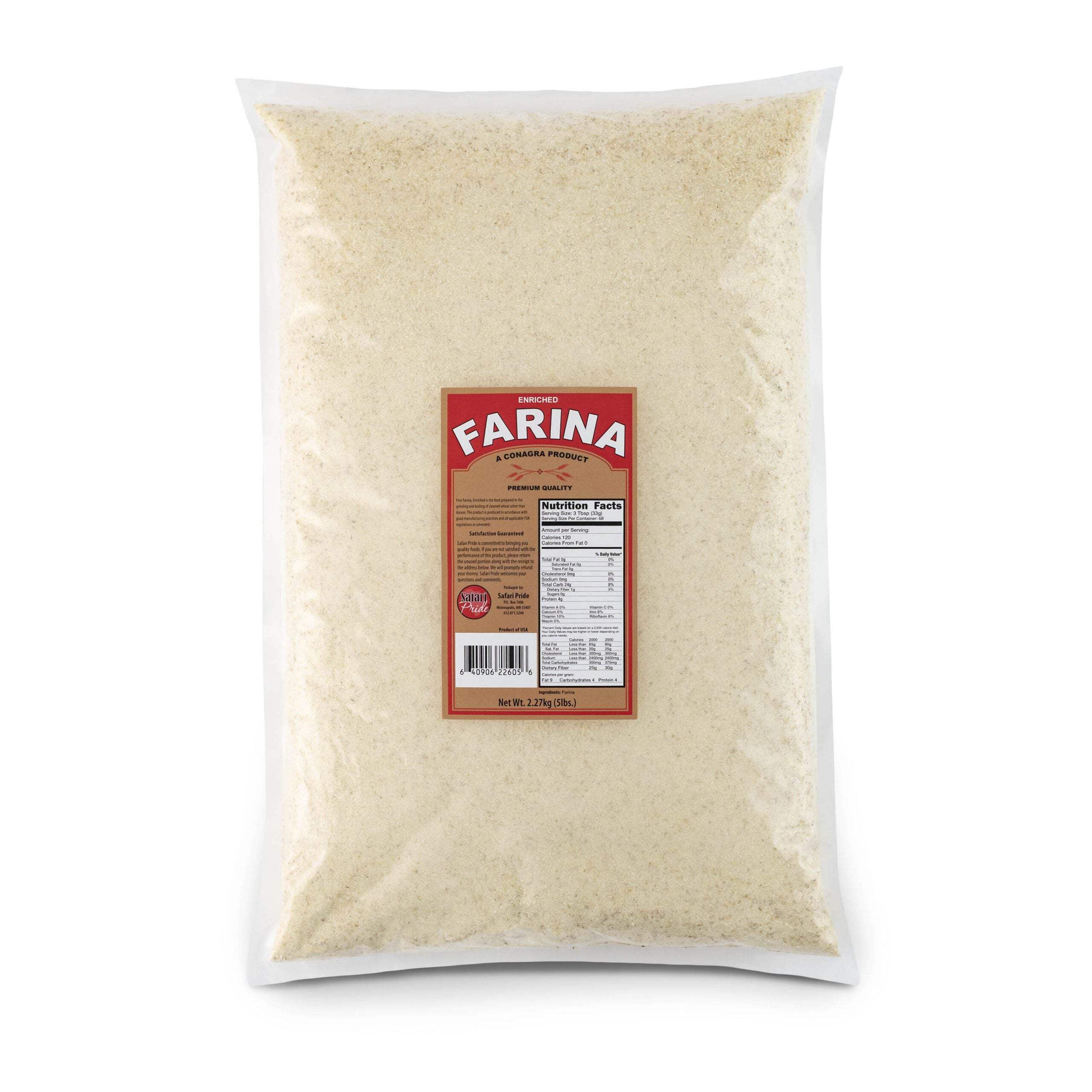 Farina Wheat Germ Flour for Porridge and Fufu - 5lbs - Walmart.com