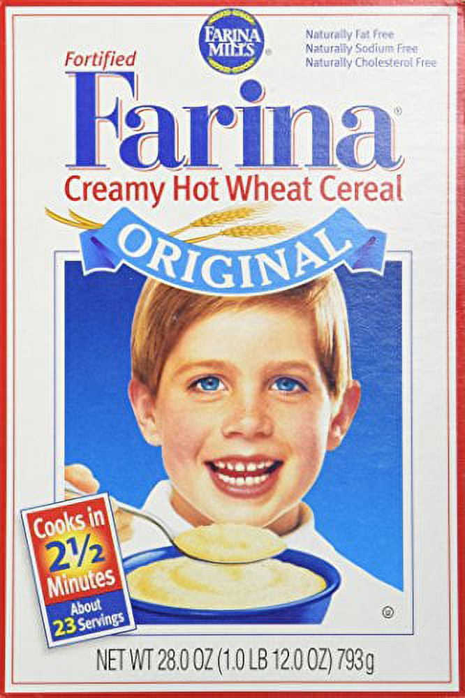 Farina Mills Fortified Farina HHA1 Creamy Hot Wheat Cereal 28 oz ...