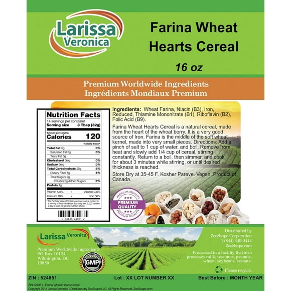 Farina Cereal