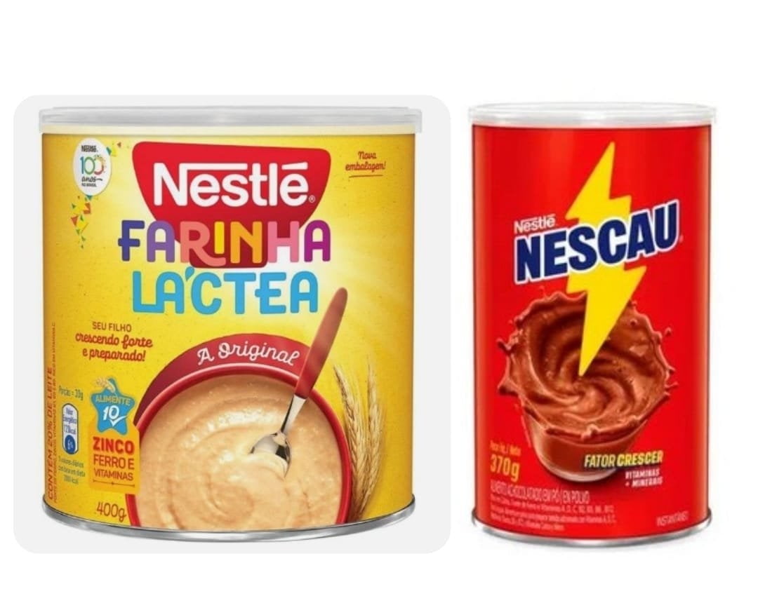Farinha Lactea Nestle 360g + Nescau Nestle 370g | Brazil in Texas ...