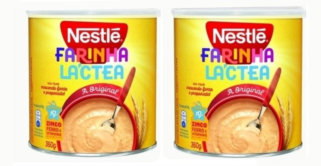 Farinha Lactea Brasileira Nestle - A Original Pack 2x360g Brazil in ...