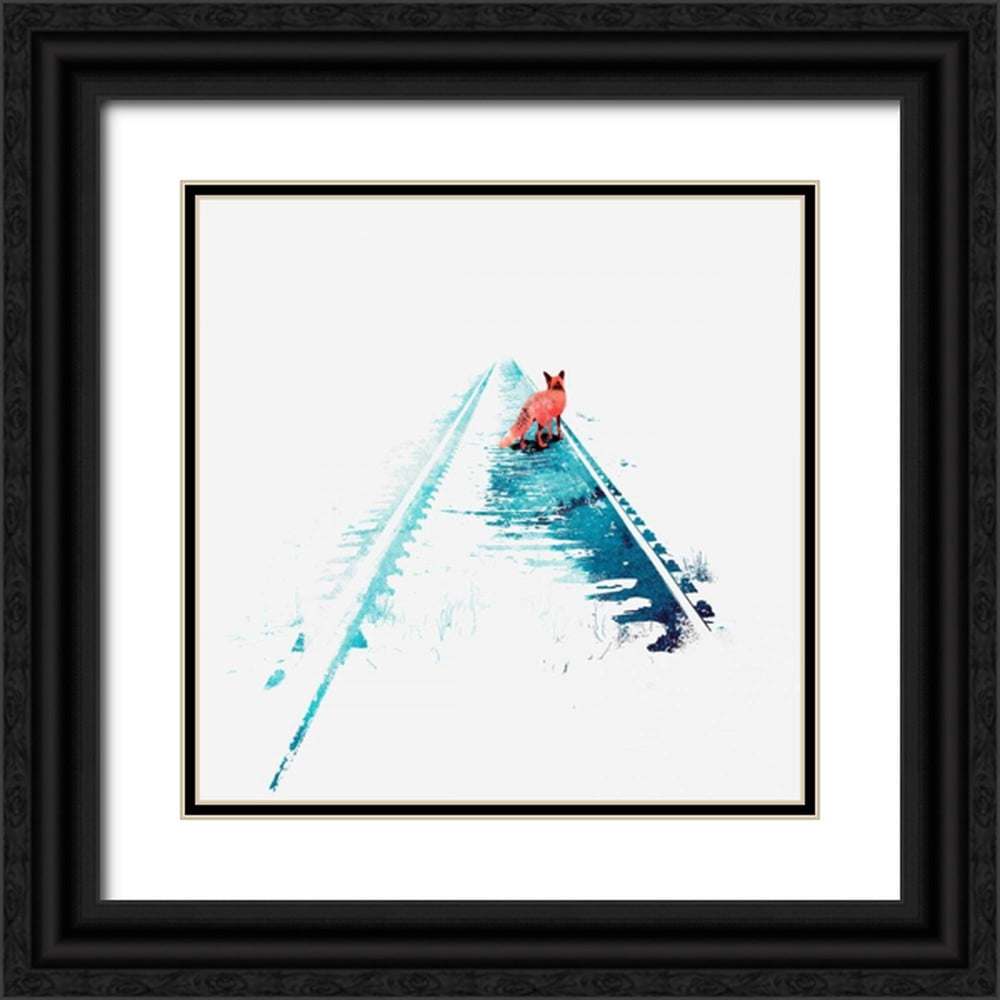 Farkas, Robert 20x20 Black Ornate Wood Framed with Double Matting ...