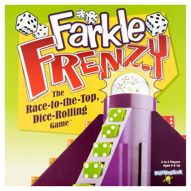 Farkle F Monster Frenzy Race to the Top Dice Rolling Game - Walmart.com
