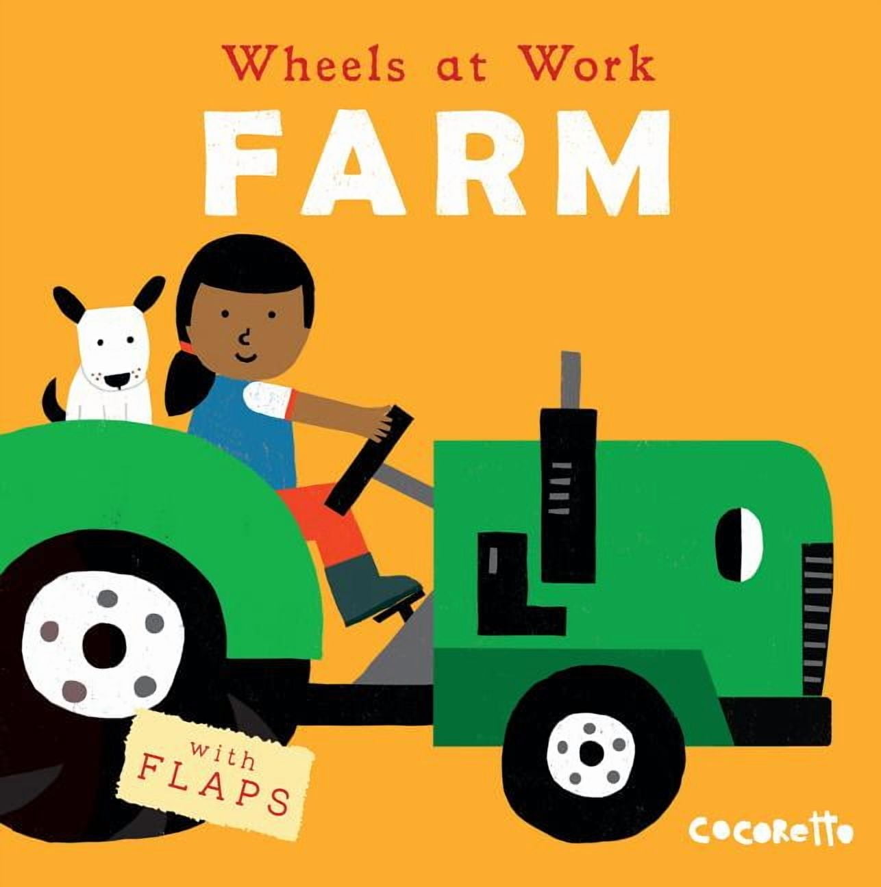 Wheels at Work (Us Edition) Farm, Book 4, (Board Book) - Walmart.com