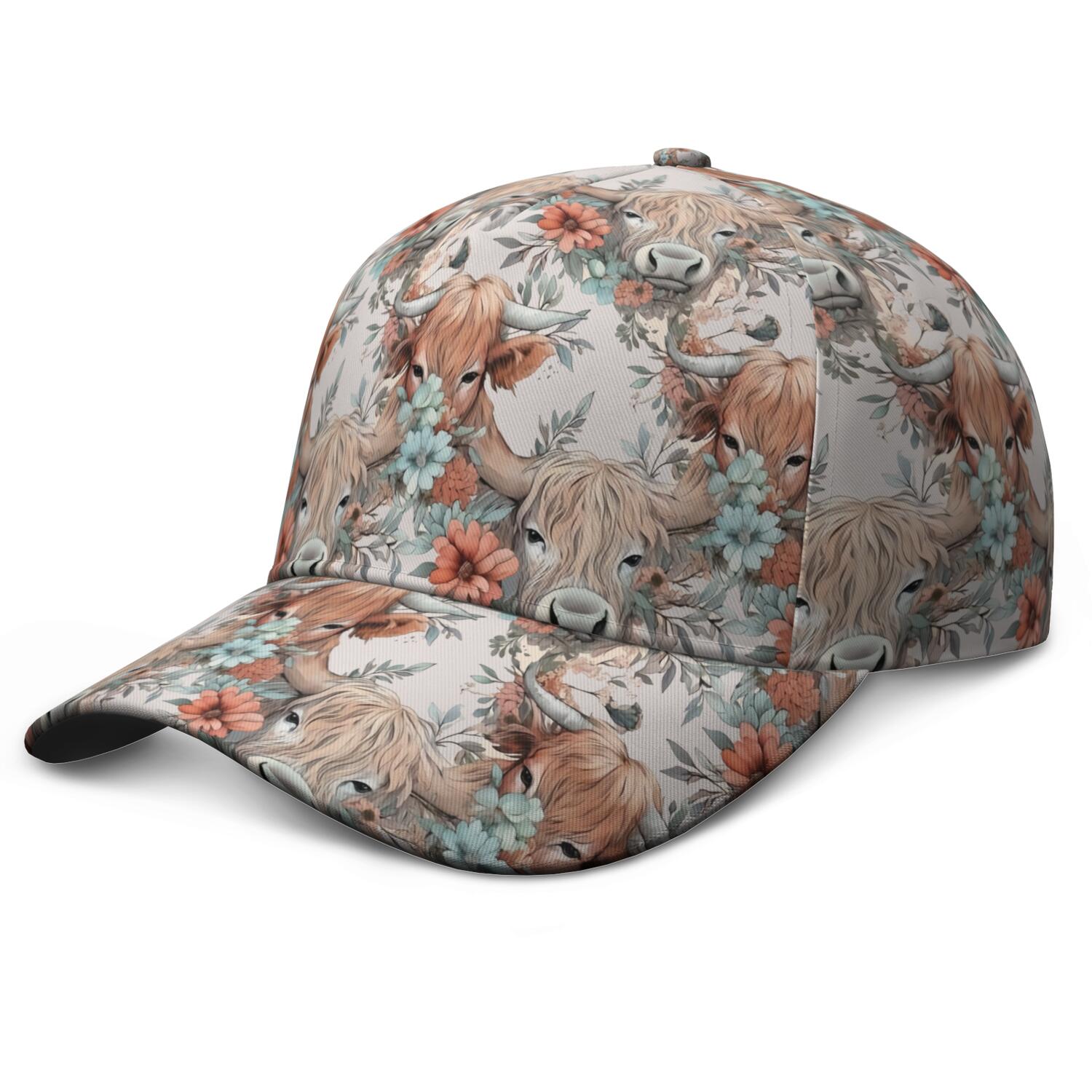Farm Animal Artistic Baseball Cap - Adjustable Breathable Dad Hat for ...