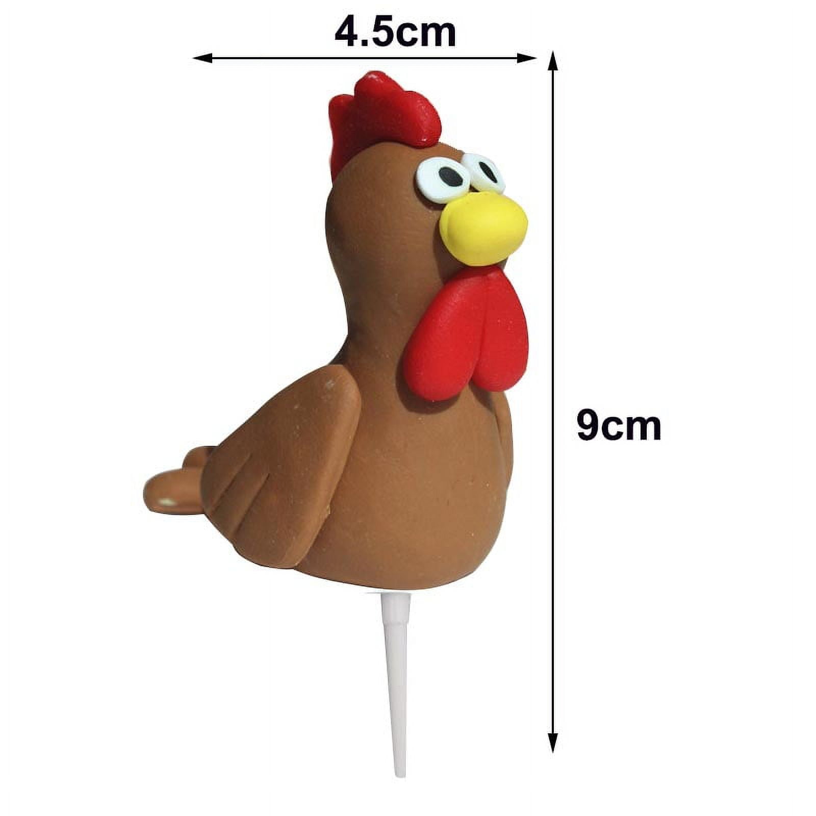 Farm Animal Cake Decoration Mini Farm Animal Cow Pig Chick Sheep ...