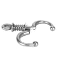 Farm Animal Cattle Ring Stainless Steel Automatic Cow Spring Nose ...
