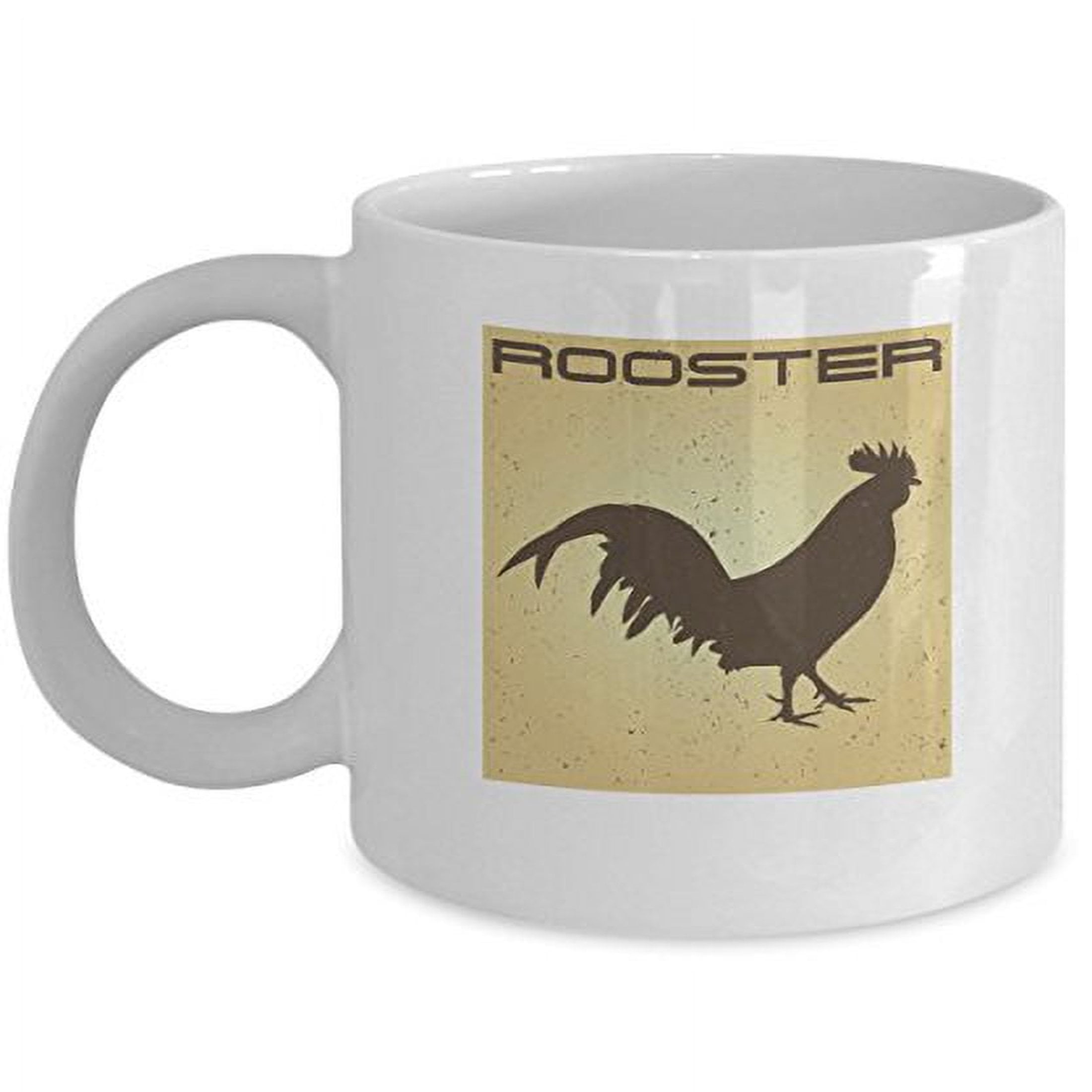 Farm Animal Coffee Cups - Rooster - Barnyard Gifts - 11 oz Ceramic Mug ...