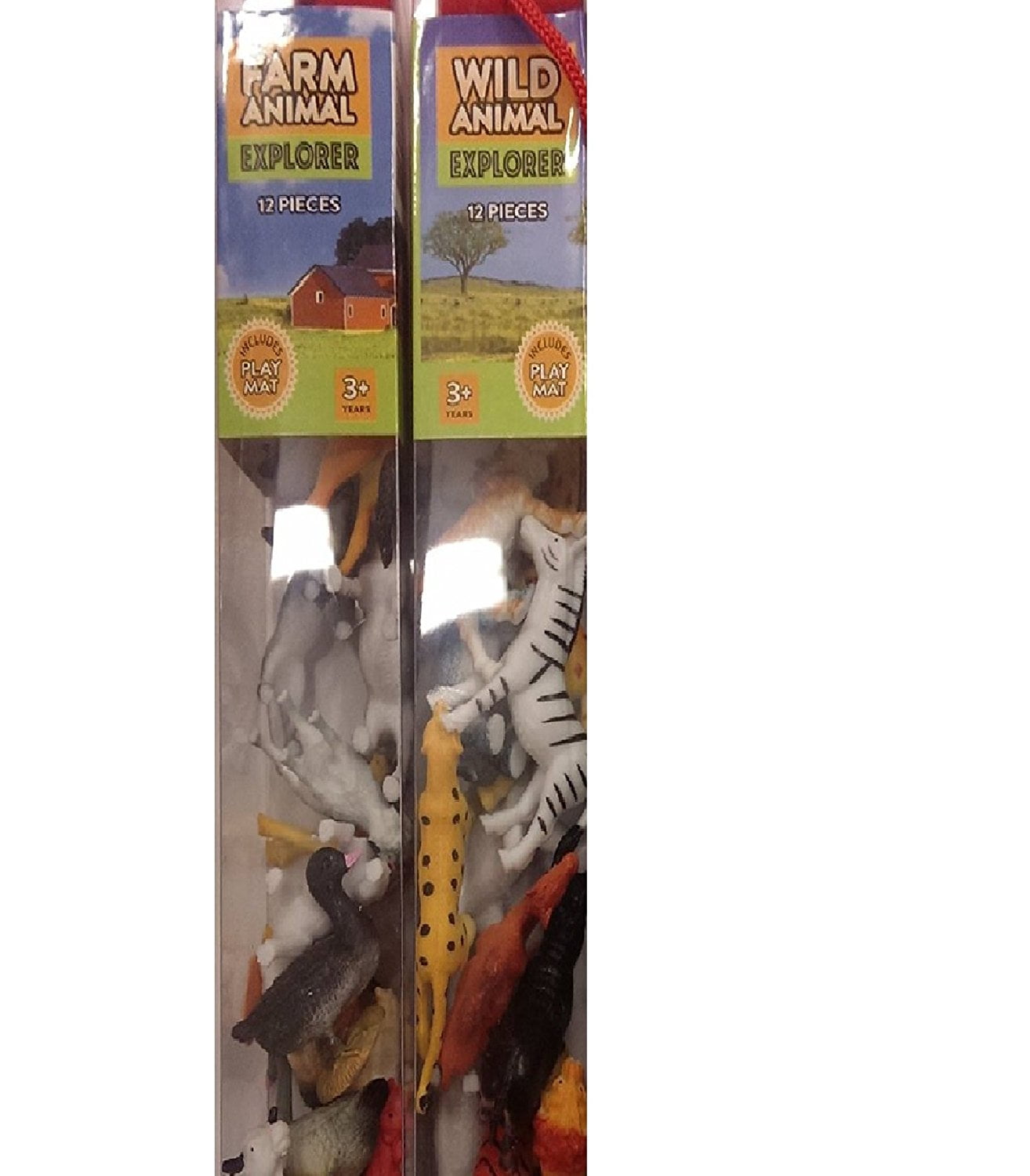 Farm Animal Explorer and Wild Animal Explorer Bundle Set - Walmart.com