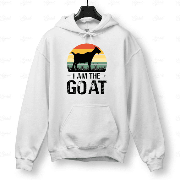 Farm Animal I Am The Goat Pride Sunset Art Hoodie for Men & Women, up ...