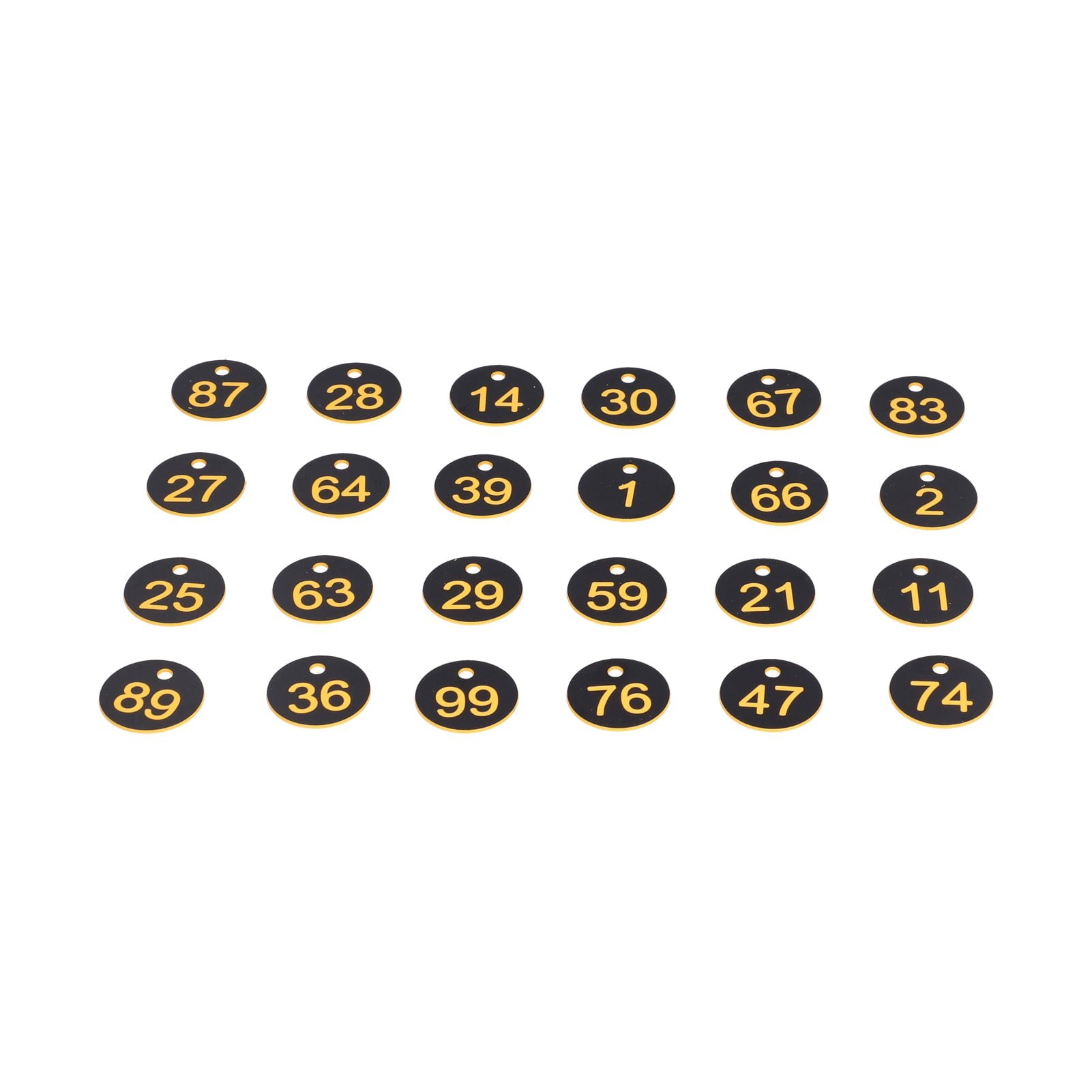 Farm Animal ID Tags, Brightly Colored Numbered Markers For Beekeeping ...